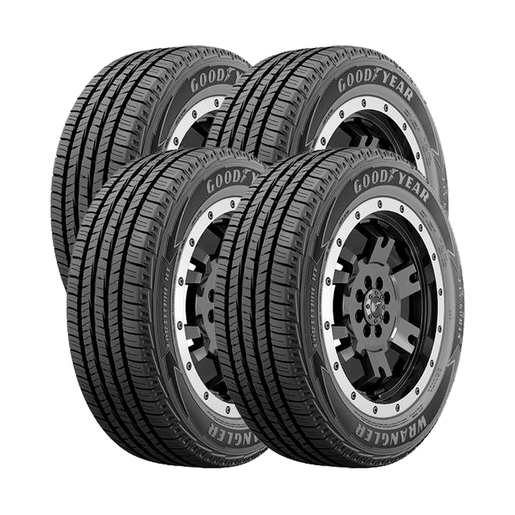 Jogo 4 Pneus Goodyear Aro 18 Wrangler Fortitude HT 225/60R18 104H XL