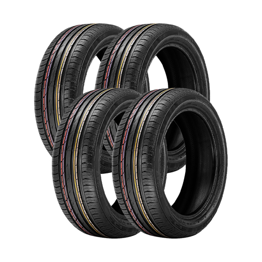 Jogo 4 Pneus Continental Aro 15 ContiPremiumContact 2 205/60R15 91V TL
