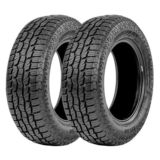 Jogo 2 Pneus Atlas Aro 14 Paraller AT 175/80R14 88T