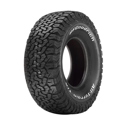 Pneu BFGoodrich Aro 18 All Terrain T/A KO2 285/65R18 125/122R 10 Lonas - Letra Branca