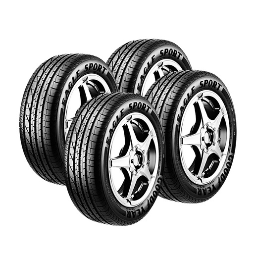 Jogo 4 pneus Goodyear Aro 16 Eagle Sport 205/55R16 91V